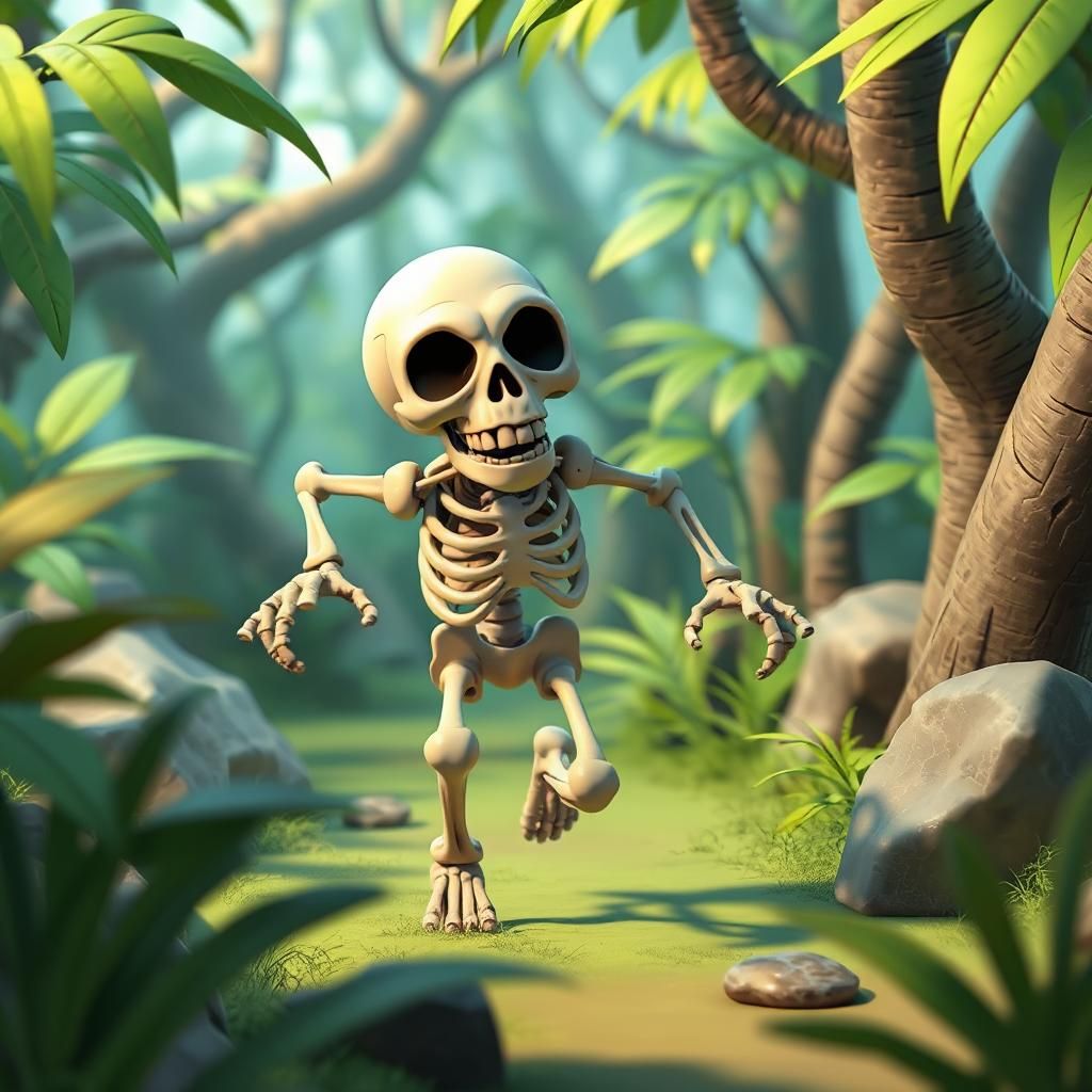 Skeleton runner | Play on gd.games