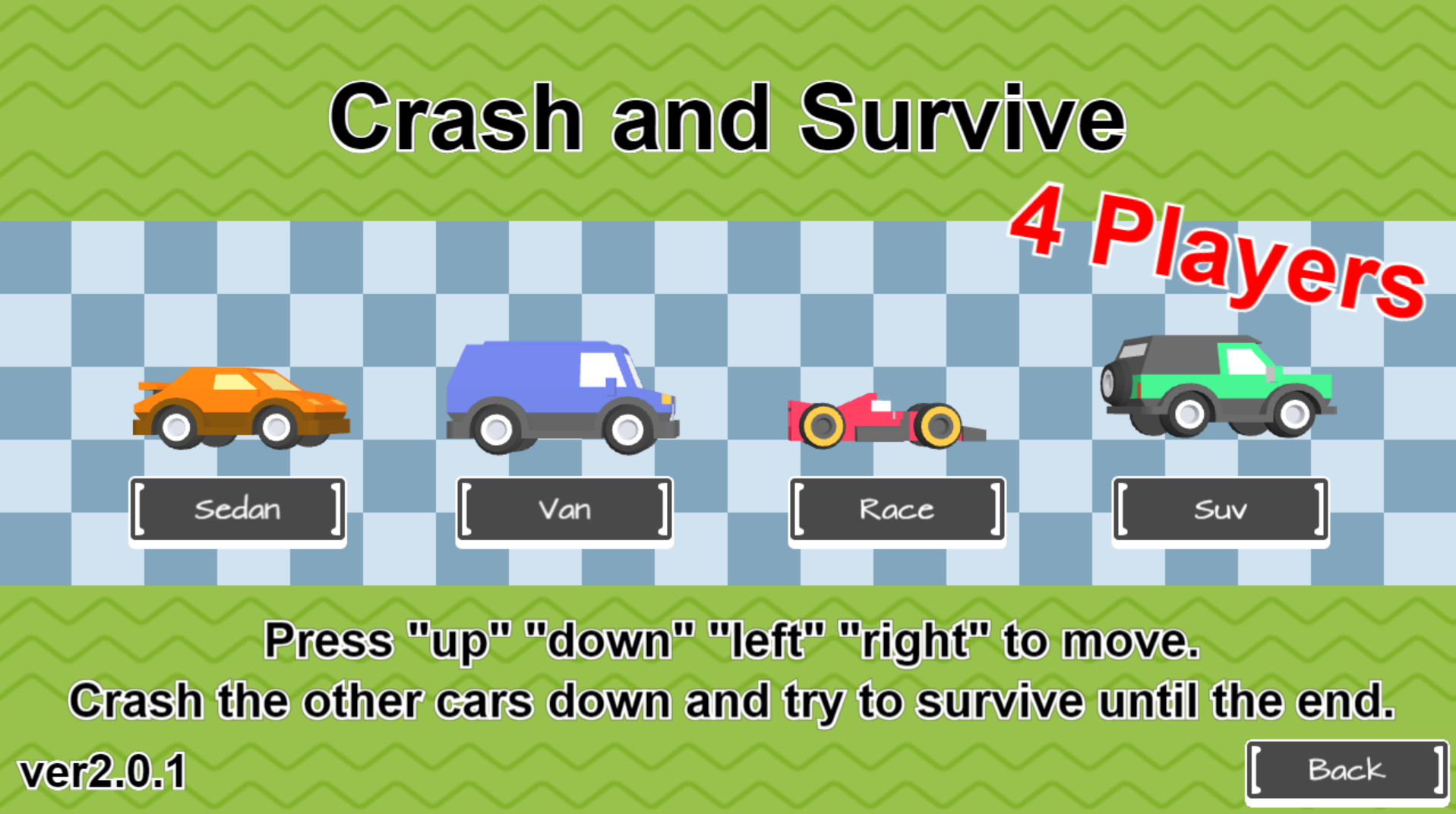 Crash and Survive (Mutiplayer version) | Play on gd.games