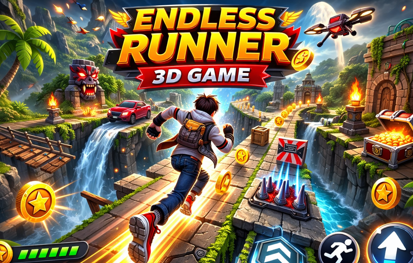 3D Endless Runner Game | Play on gd.games